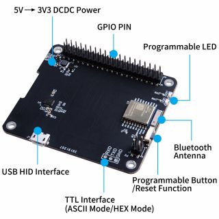 DockerPi-H Bluetooth 제어보드 [52PI033] / 디바이스마트