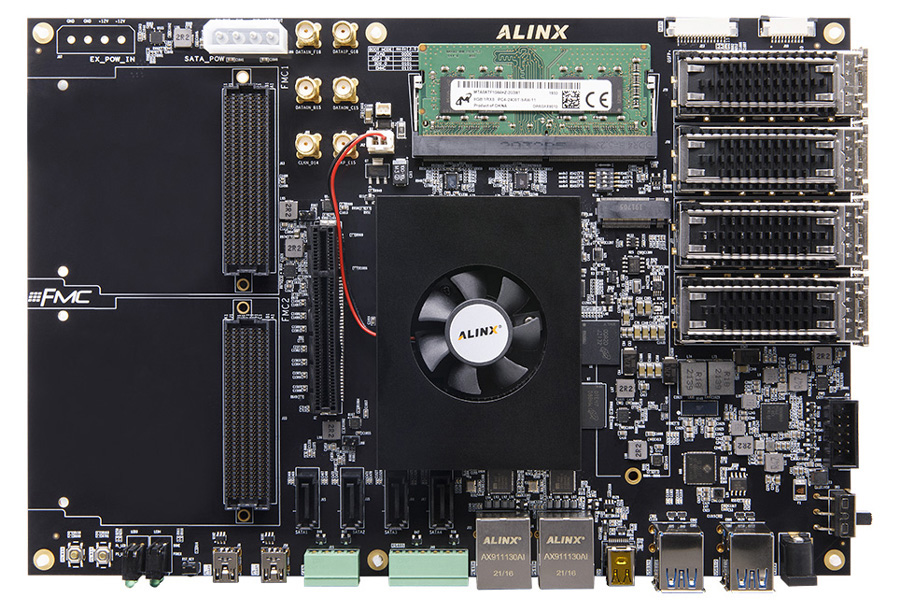AMD Xilinx Zynq UltraScale+ MPSoC AI 100G Optical fiber HPC FPGA Core Board XCZU19EG [Z19] / 디바이스마트