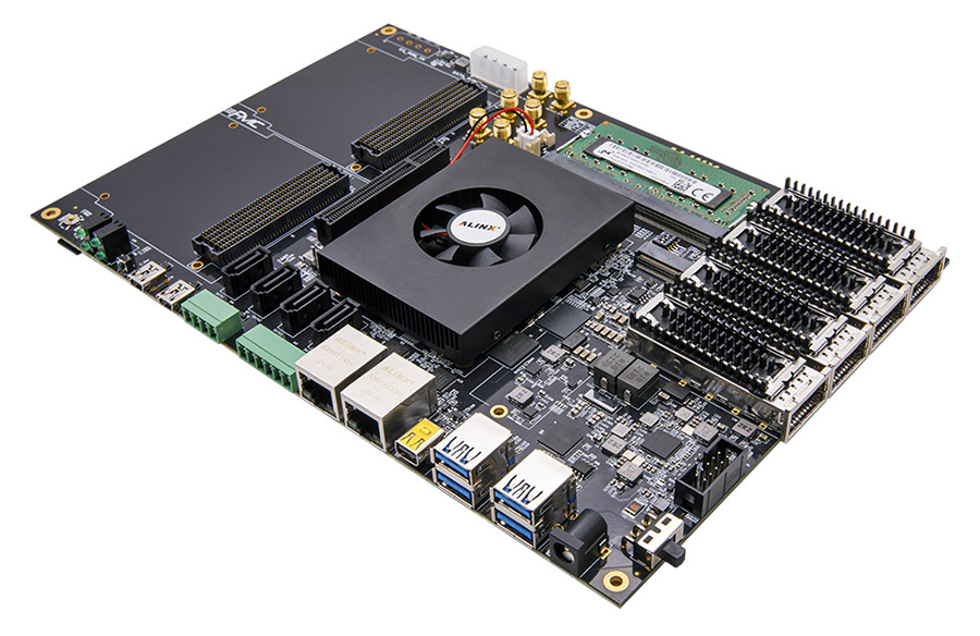 AMD Xilinx Zynq UltraScale+ MPSoC AI 100G Optical fiber HPC FPGA Core ...