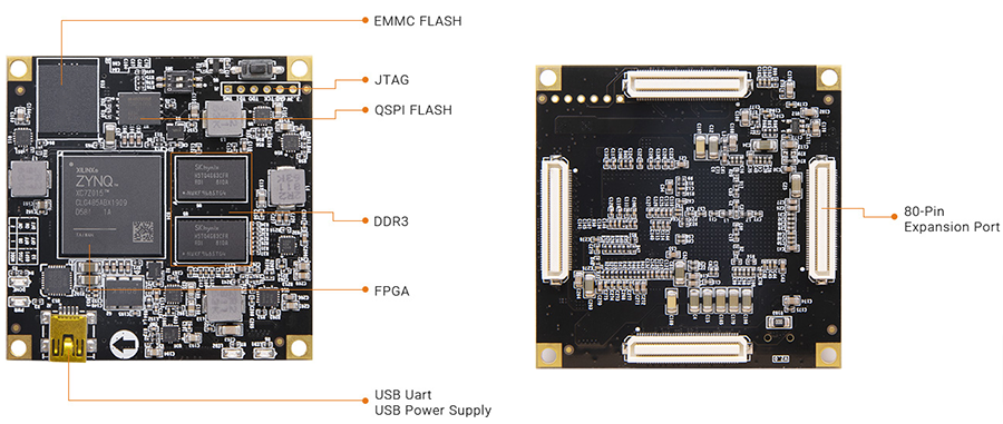 AMD XILINX Zynq-7000 SoC XC7Z015 ARM FPGA Development Board [AX7015 ...