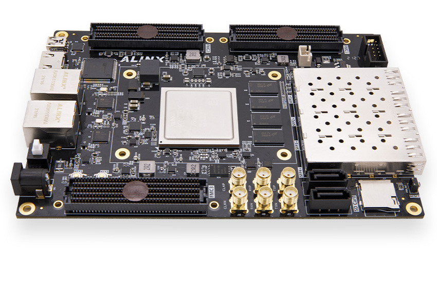 AMD Xilinx Kintex UltraScale FMC HPC Optical fiber FPGA Development ...