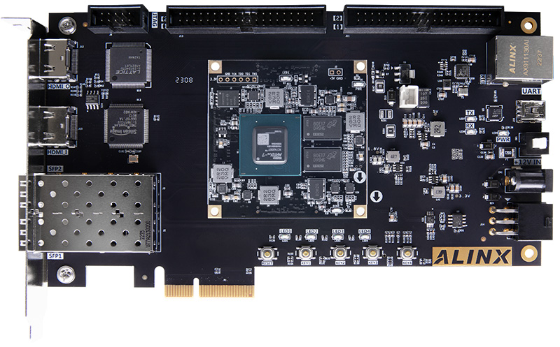 AMD XILINX Artix-7 PCIe SFP FPGA Development Board XC7A200T [AX7A200B ...