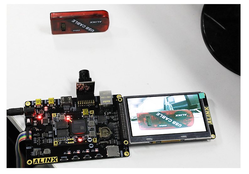 AMD XILINX Spartan-7 FPGA Development Board XC7S50 [AX7050] / 디바이스마트