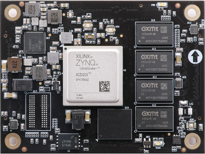 AMD Xilinx Zynq UltraScale+ MPSoC SOM FPGA Core Board AI XCZU2CG [ACU2CG] / 디바이스마트