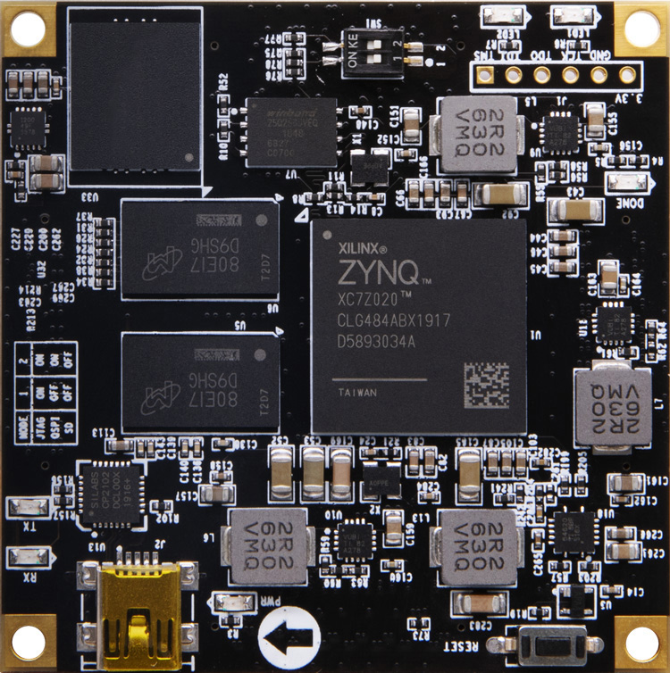 AMD Xilinx ZYNQ7000 SoC ARM FPGA Core Board SOM XC7Z020 [AC7021B] / 디바이스마트