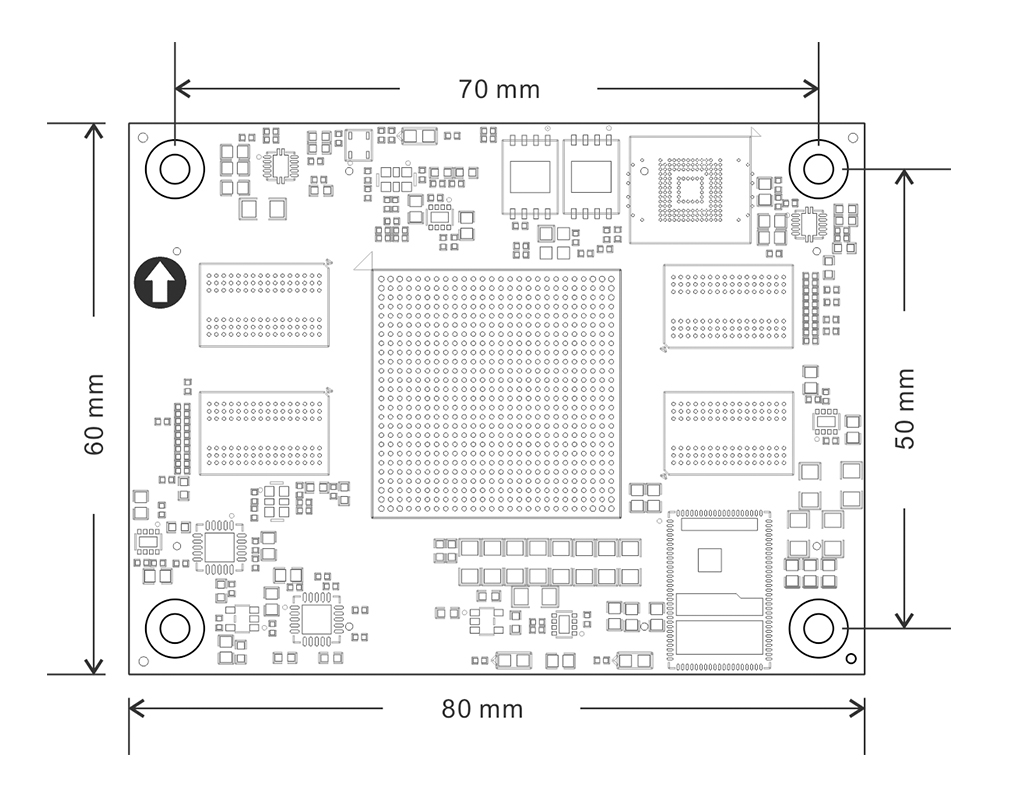 AMD Xilinx ZYNQ7000 SoC ARM SOM FPGA Core Board XC7Z035 [AC7Z035B] / 디바이스마트