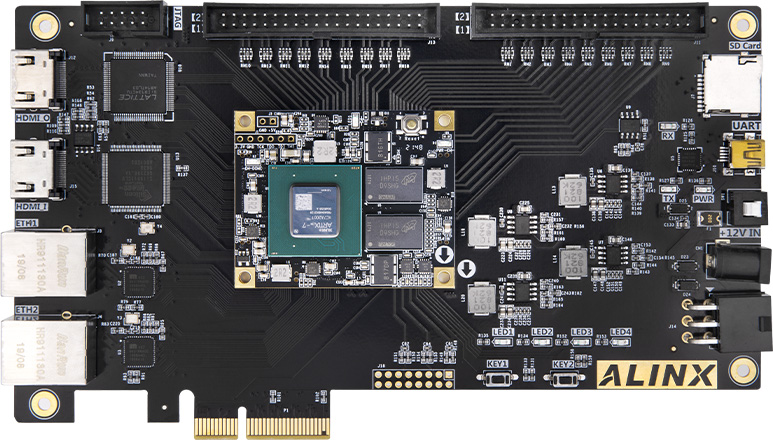 AMD Xilinx Artix-7 SOM FPGA Core Board XC7A200T [AC7200] / 디바이스마트