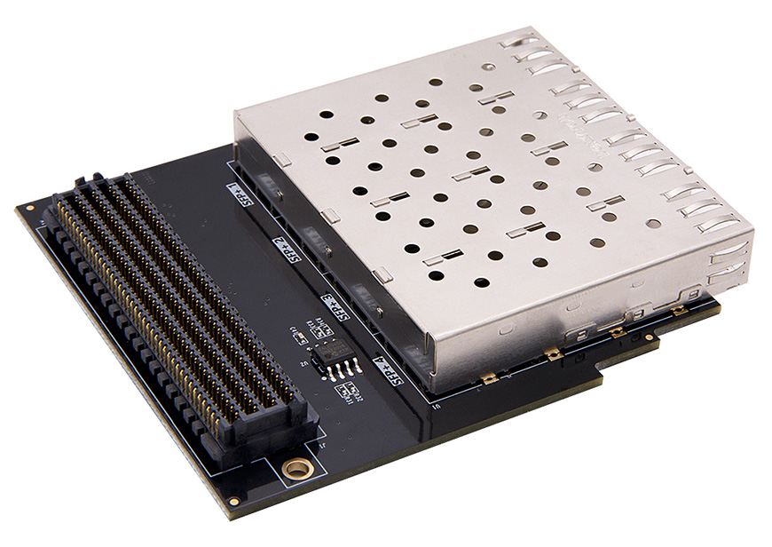 4 * SFP+ Optical Fiber Interface FMC HPC Board [FH1223] / 디바이스마트