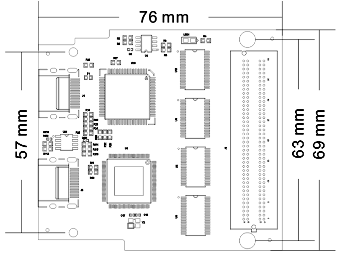 1080P HDMI I / O Module FMC LPC Board [FL9134] / 디바이스마트