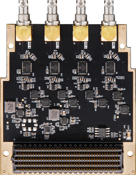 4*12G-SDI 4K 60-frame video input/output FMC HPC board [FH1219] / 디바이스마트