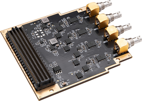 4*12G-SDI 4K 60-frame video input/output FMC HPC board [FH1219] / 디바이스마트