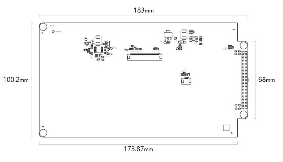 7inch Touch Screen Module [AN970] / 디바이스마트