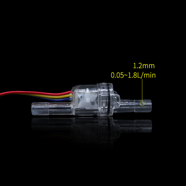 투명 유량센서 YF-TM02 1.2mm [TSC-WFS18] / 디바이스마트