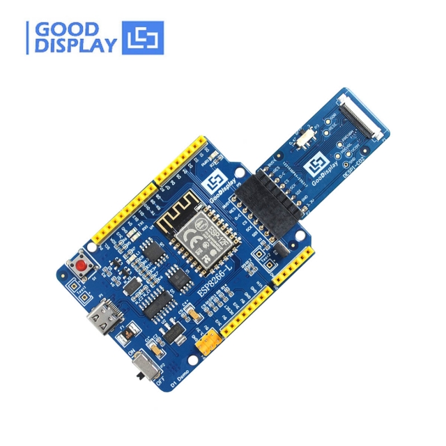 ESP8266 전자 종이 개발용 보드 + 24핀 SPI 어댑터 보드 ESP8266-L(C02) / 디바이스마트