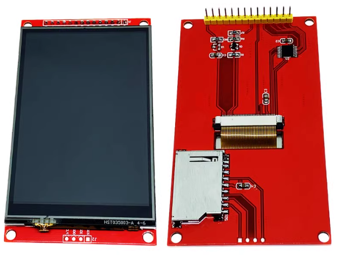 ILI9488 3.5인치 TFT LCD 모듈 [THL-CD07] / 디바이스마트