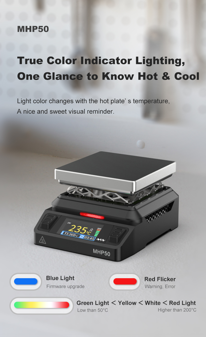 미니 핫플레이트 Mini Hot Plate Preheater [MHP50] / 디바이스마트