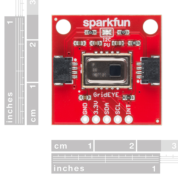 SparkFun Grid-EYE Infrared Array Breakout - AMG8833 (Qwiic) [SEN-14607 ...