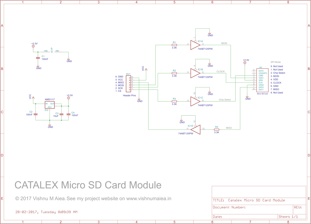 5V Compatible Micro SD Card Adapter [BB-USD-5V] / 디바이스마트
