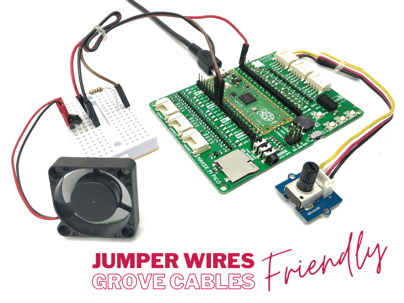 Maker Pi Pico Base (without Pico): Simplifying Pi Pico for Beginners [MAKER-PI-PICO-NB] / 디바이스마트