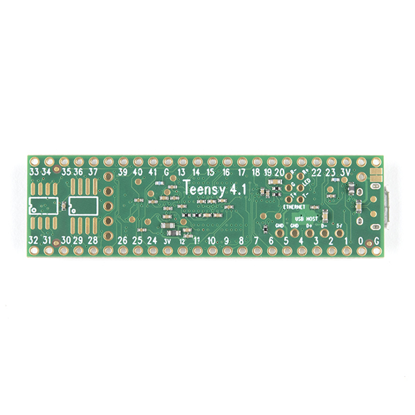 Teensy 4.1 정품 고성능 개발보드 [이더넷] [DEV-16771] / 디바이스마트
