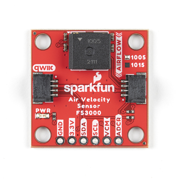 SparkFun Air Velocity Sensor Breakout - FS3000-1005 (Qwiic) [SEN-18377 ...