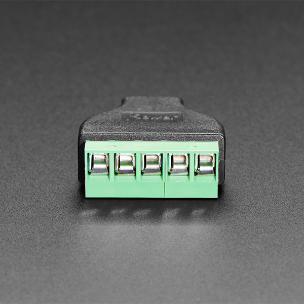 USB Micro B Male Plug to 5-pin Terminal Block [ada-3972] / 디바이스마트