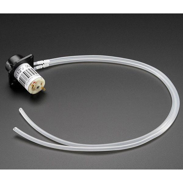 Peristaltic Liquid Pump with Silicone Tubing - 12V DC Power [ada-1150 ...
