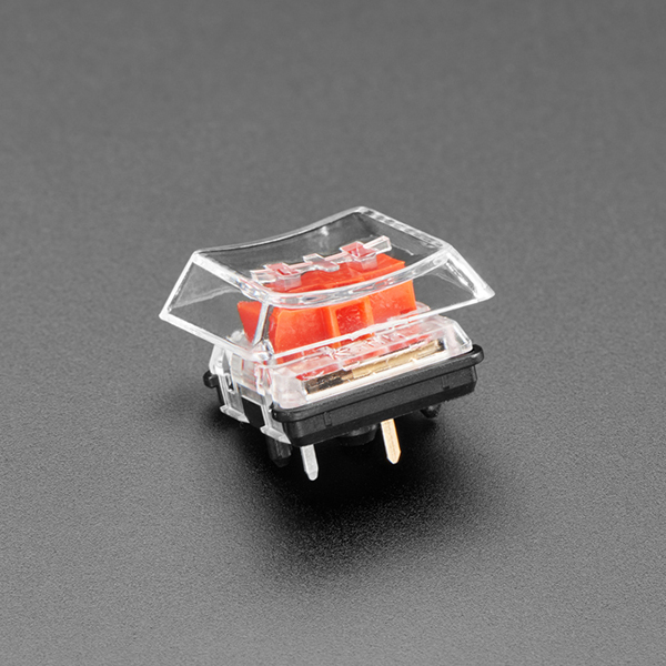 Clear Kailh CHOC Slim Key Caps x 10 pack [ada-5110] / 디바이스마트