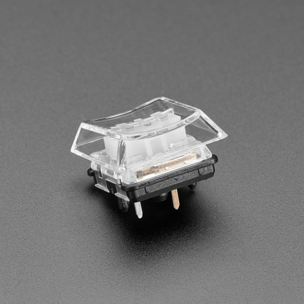 Clear Kailh CHOC Slim Key Caps x 10 pack [ada-5110] / 디바이스마트