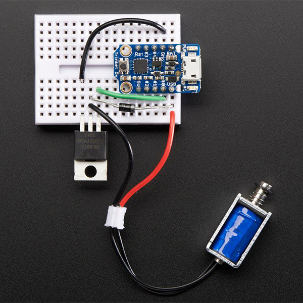 Mini Push-Pull Solenoid - 5V [ada-2776] / 디바이스마트