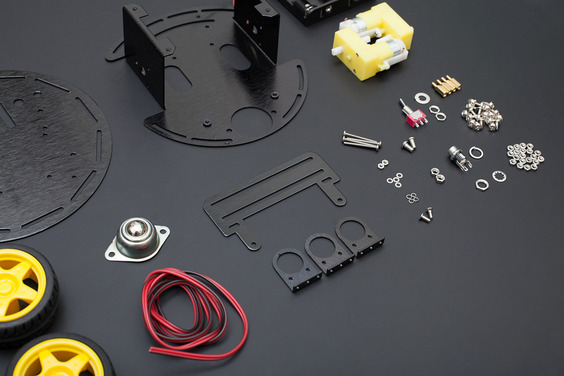 Turtle: 2WD Mobile Robot Platform for Arduino [ROB0005] / 디바이스마트