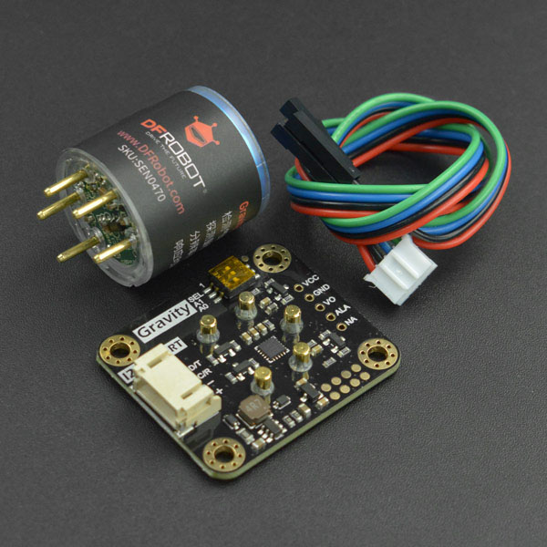 Gravity: SO2 Sensor (Calibrated) - I2C & UART[SEN0470] / 디바이스마트