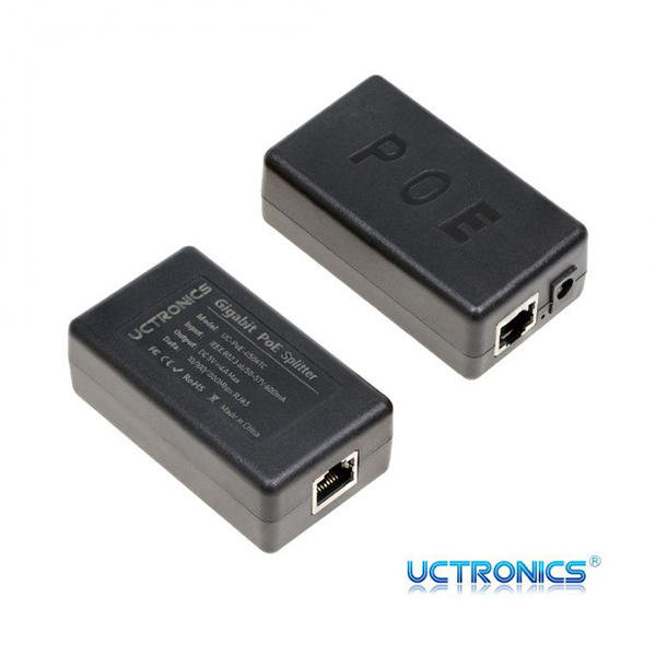 IEEE 802.3at Gigabit PoE Splitter with Type-C Adapter Cable [U5259 ...