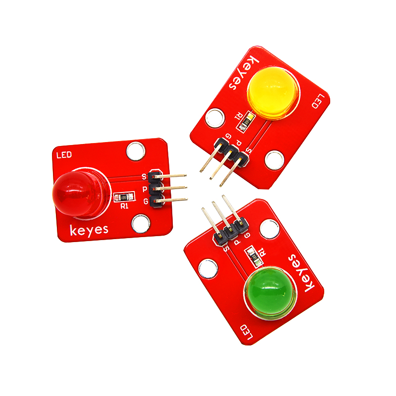 아두이노 10mm Red LED Module [KE0147] / 디바이스마트