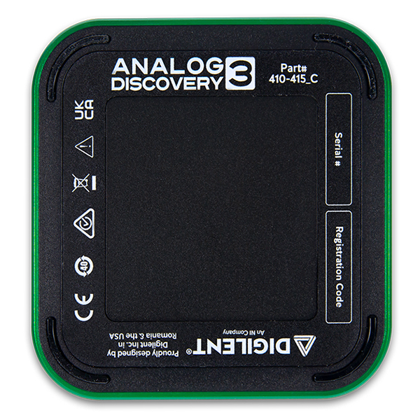 Analog Discovery 3: 125 MS/s USB 오실로스코프, 로직 아날라이저, 파형 발생기 및 가변 파워서플라이 ...