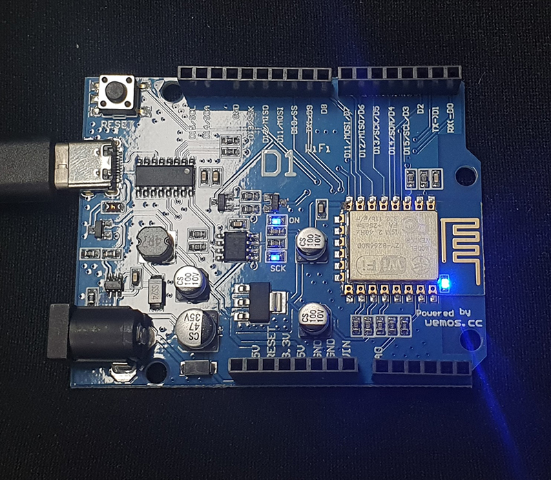 아두이노 우노 IoT 보드 WeMos D1 R1 (C-Type) [THC-WB01] / 디바이스마트
