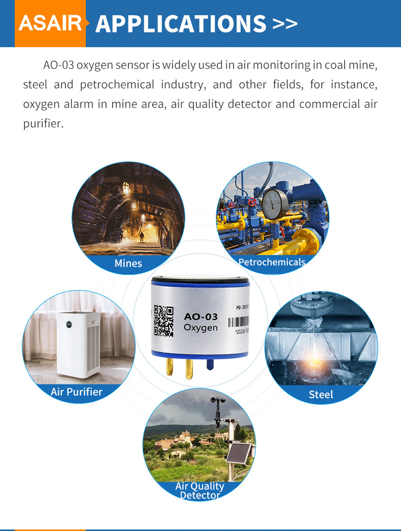 ASAIR 정품 산소 센서 [AO-03] / 디바이스마트