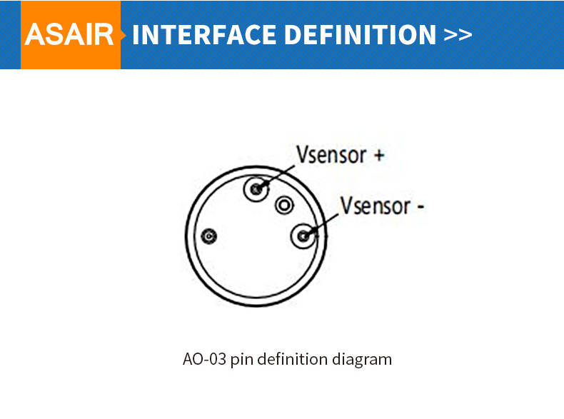 ASAIR 정품 산소 센서 [AO-03] / 디바이스마트
