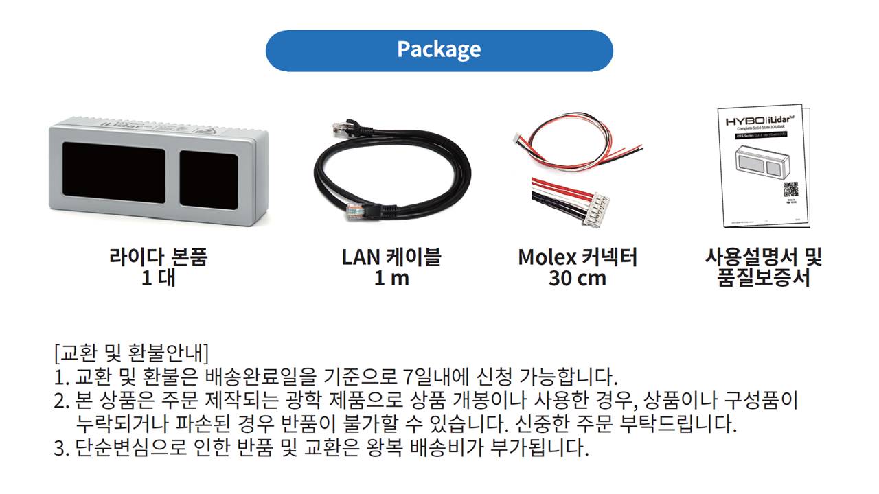 Complete Solid-State 3D LiDAR [iTFS-80] / 디바이스마트