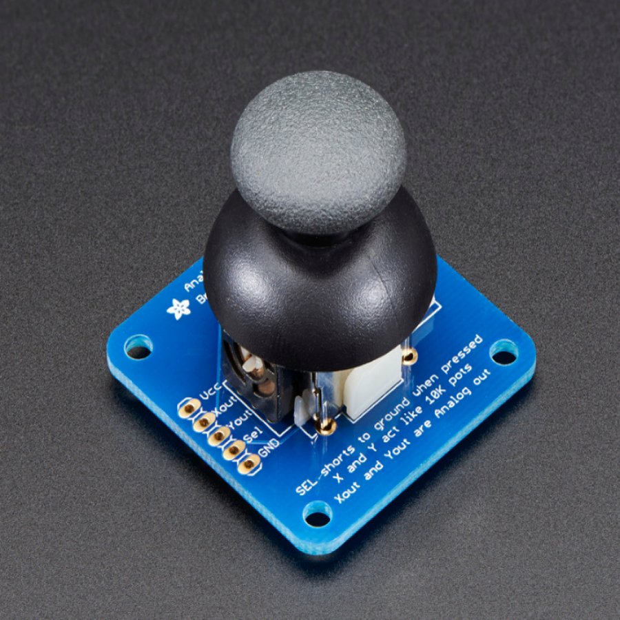 Analog 2-axis Thumb Joystick with Select Button + Breakout Board [ada-512] / 디바이스마트
