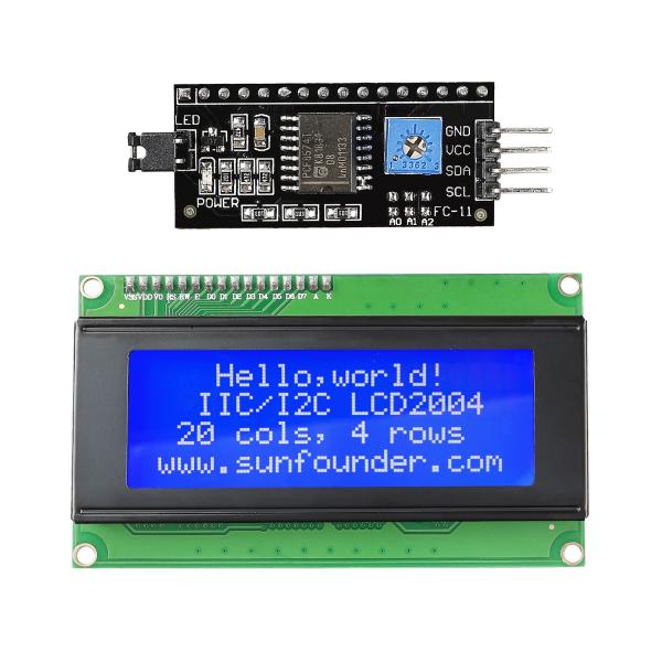 아두이노 IIC/I2C/TWI LCD2004 디스플레이 모듈 [CN0132] / 디바이스마트
