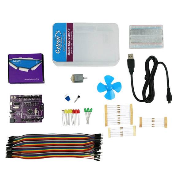 Maker UNO Edu Kit (Arduino Compatible) [KIT-MAKER-UNO-EDU] / 디바이스마트