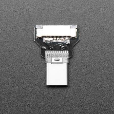 DIY USB Cable Parts - Straight Type C Plug [ada-4108] / 커넥터/PCB > I/O 커넥터 > USB/IEEE 커넥터 > USB-C ...