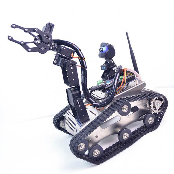 Arduino TH Robot car (Sensor version with A2 big claw[wifi]) / 디바이스마트
