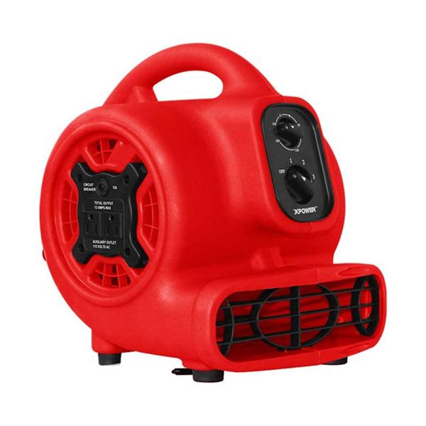XPOWER P-230AT Mini Mighty Air Mover Blower Fan - red / 디바이스마트