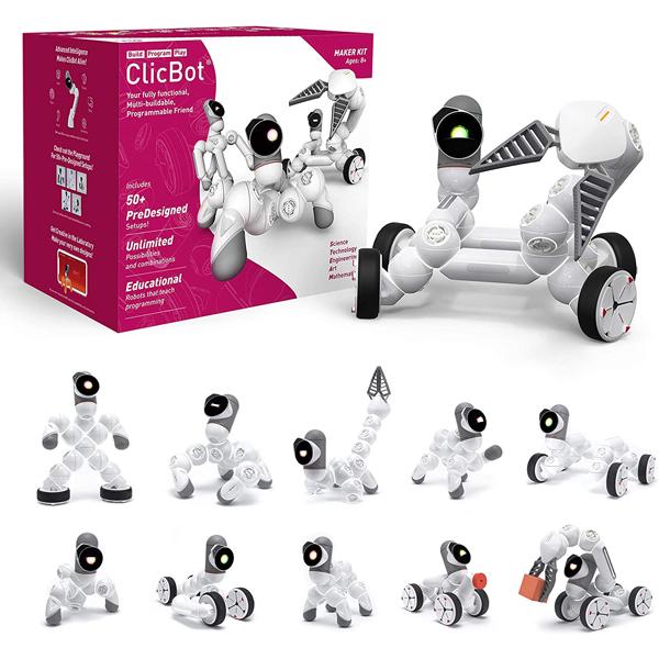 ClicBot Coding Robot STEM Educational Robot (Maker Kit) / 디바이스마트