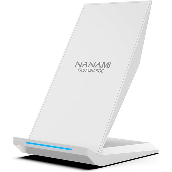 NANAMI Fast Wireless Charger Qi Certified Charging Stand / 디바이스마트