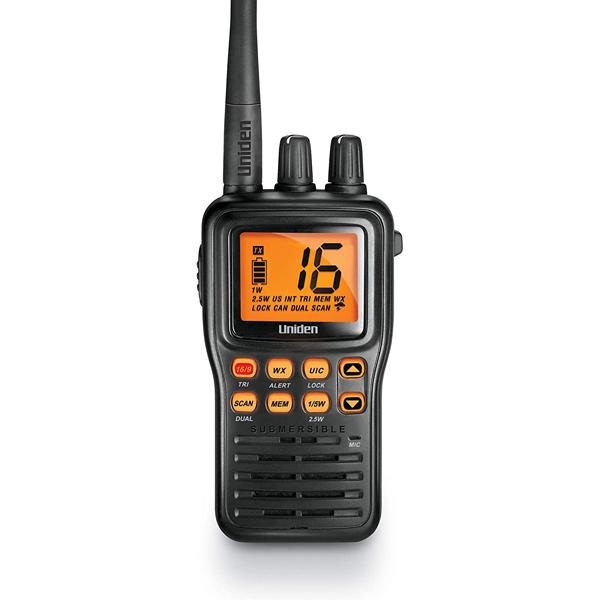 Uniden MHS75 Waterproof Handheld 2-Way VHF Marine radio / 디바이스마트