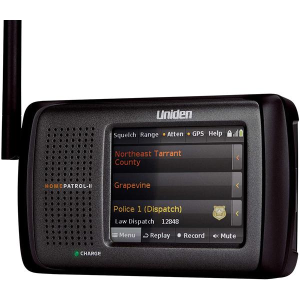 Uniden HomePatrol 2 Color Touchscreen Simple Digital Scanner / 디바이스마트