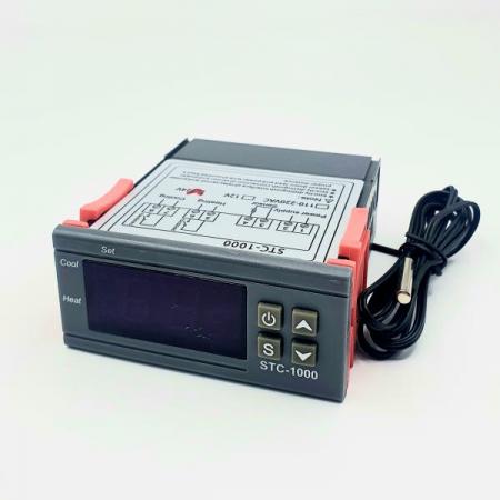 STC-1000 디지털 온도 조절기(DC 24V) [SZH-STC24] / 스위치/부저/전기부품 > 산업용 스위치/제어 기기 > 온도조절기 / 디바이스마트
